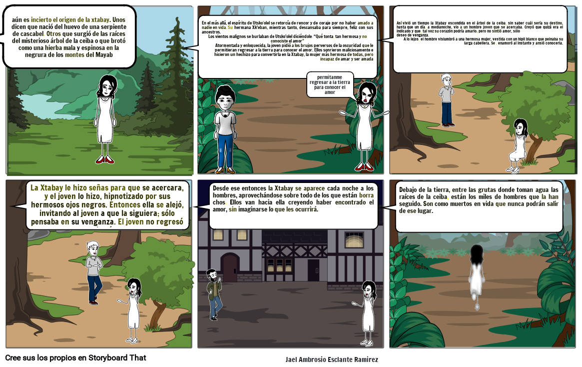 la xtabay Storyboard by 89998567