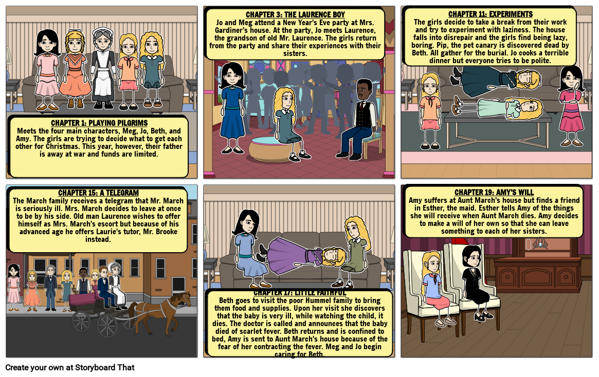 Little Woman Storyboard by 89df5c4f