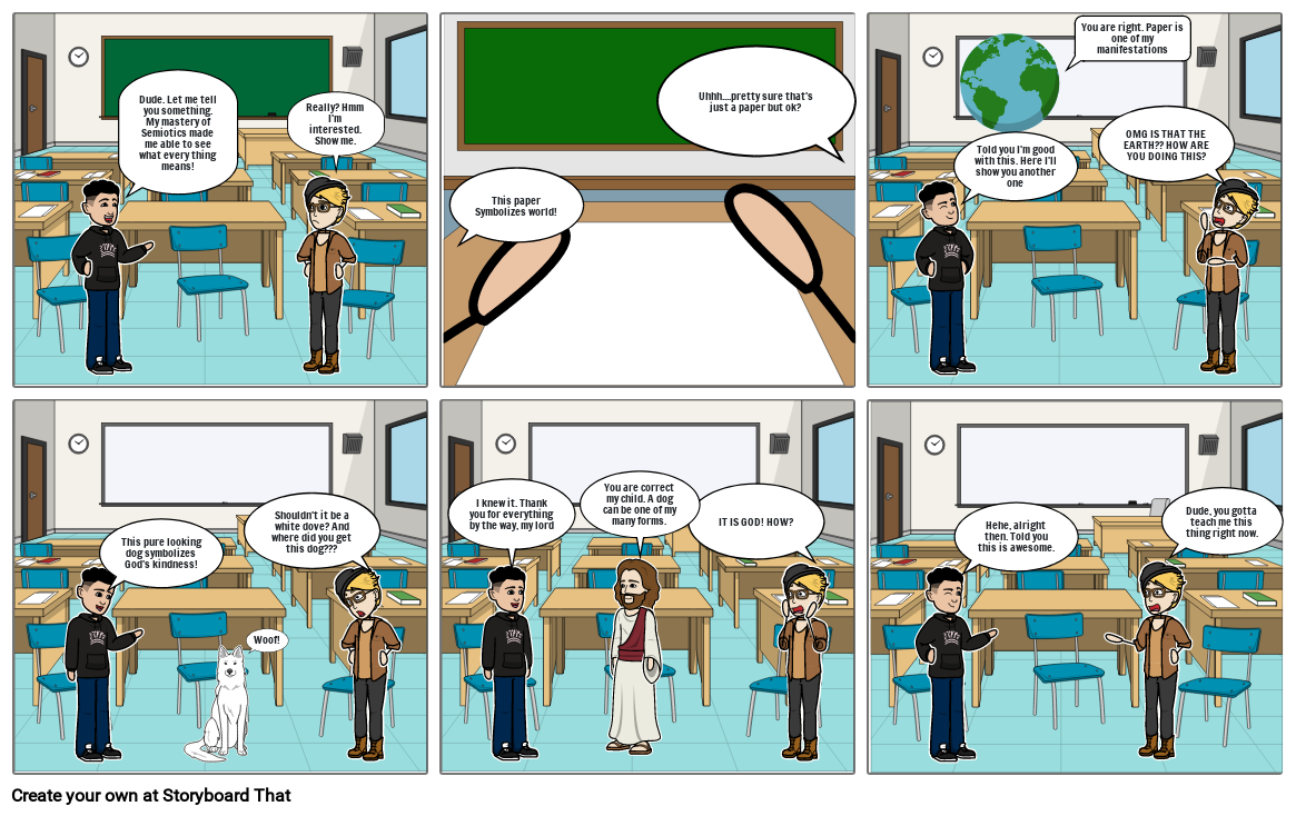 Expectancy Violation theory Storyboard por 8b02a2f5