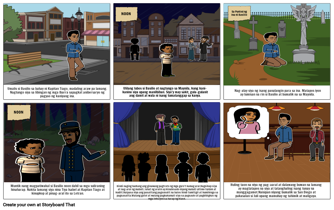 El fili kabanata 6 Storyboard par 8c025e5a