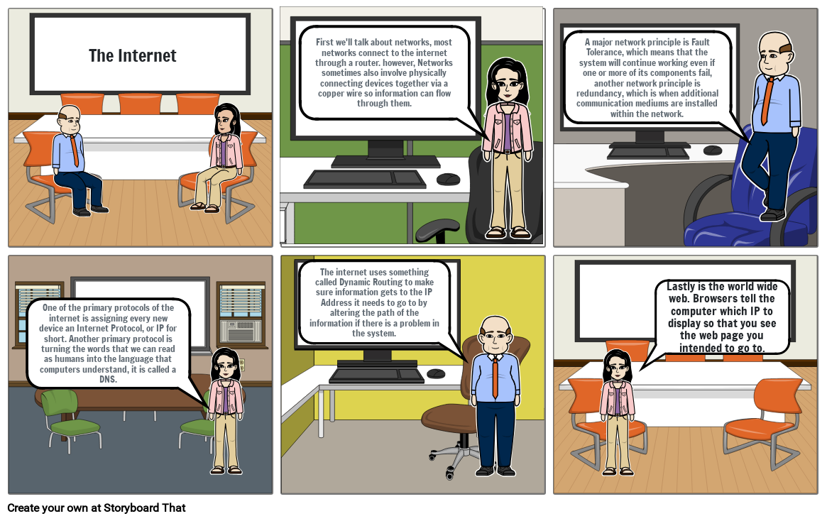Internet Safety Storyboard por 8c8be445