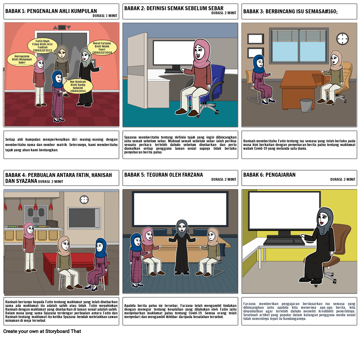 etika covid-19 Storyboard by 8cfab676