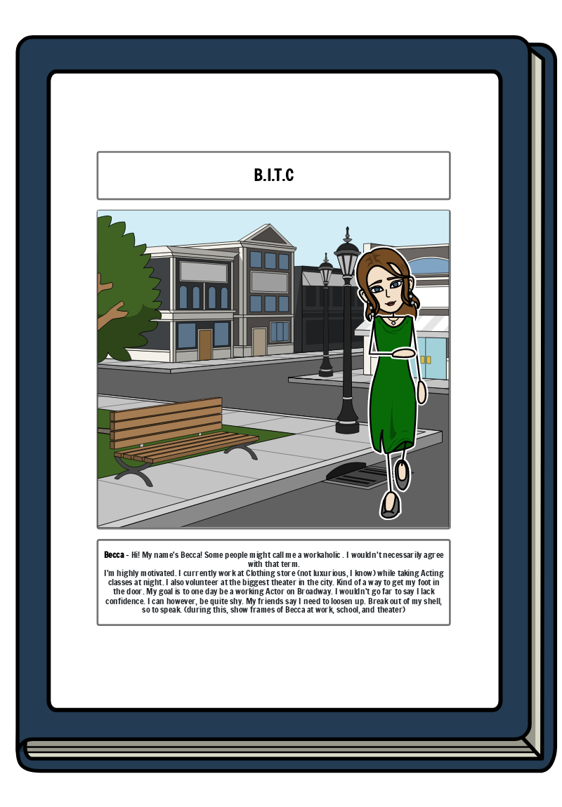 Becca in the City Storyboard por 8d4d4c9b