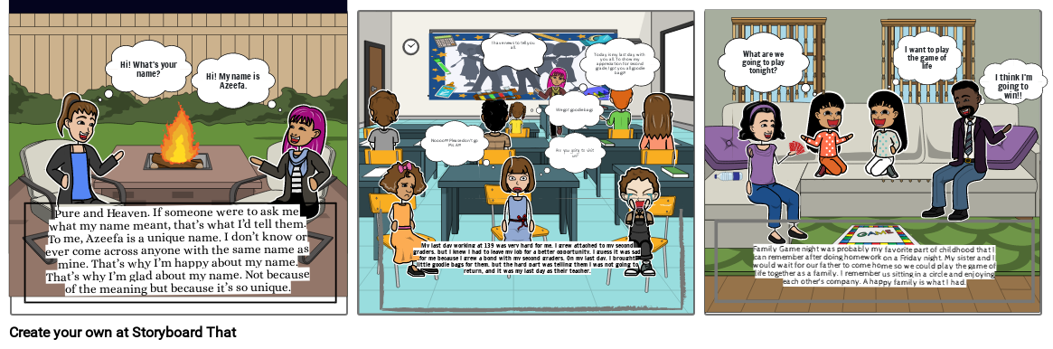 My Name Storyboard por 8da0770e