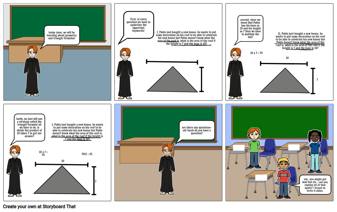 g question presentation math achivment Storyboard