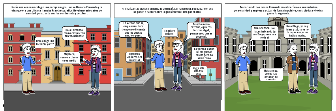 RELACION SALUDABLE Storyboard by 8e17ea05