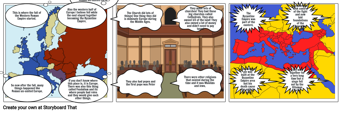 Europe History CP1 Storyboard por 90a3bd35