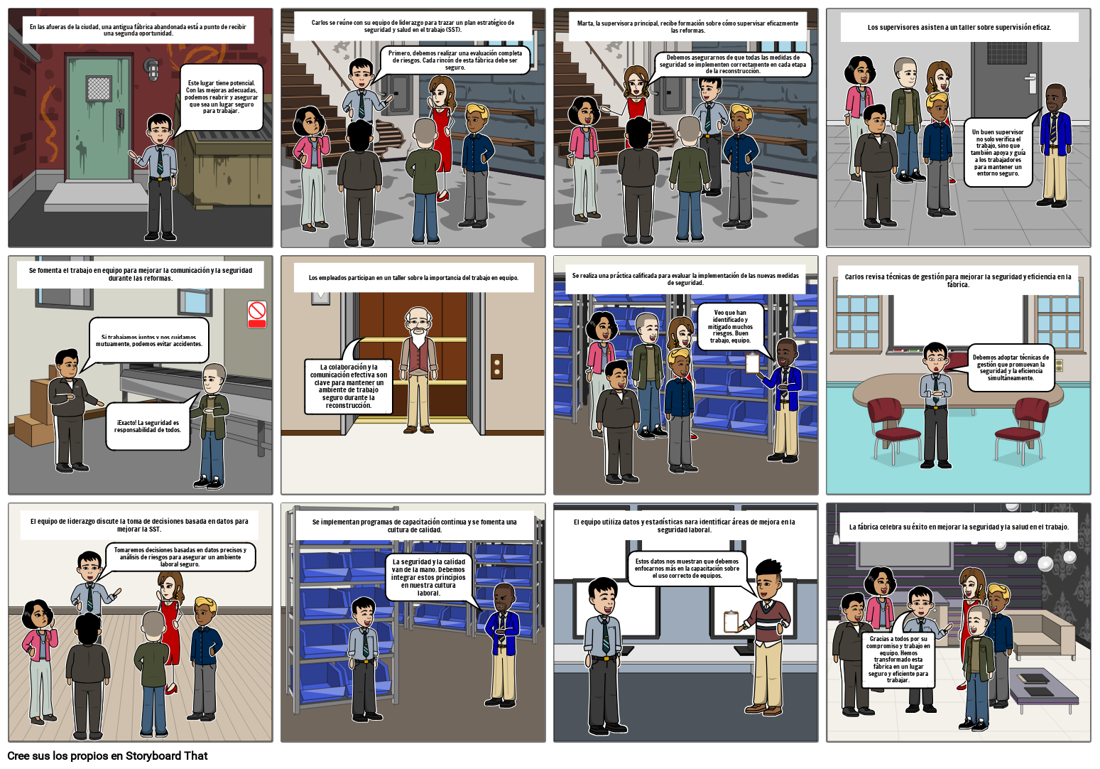 SEGURIDAD Storyboard by 90d69df5