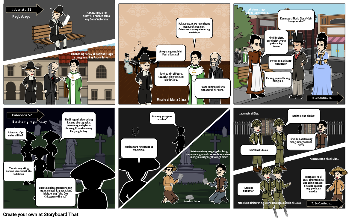 Kabanata 51-52 Storyboard par 9156309c