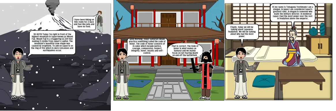 Japan Daily Life Storyboard by 92fc1ddc