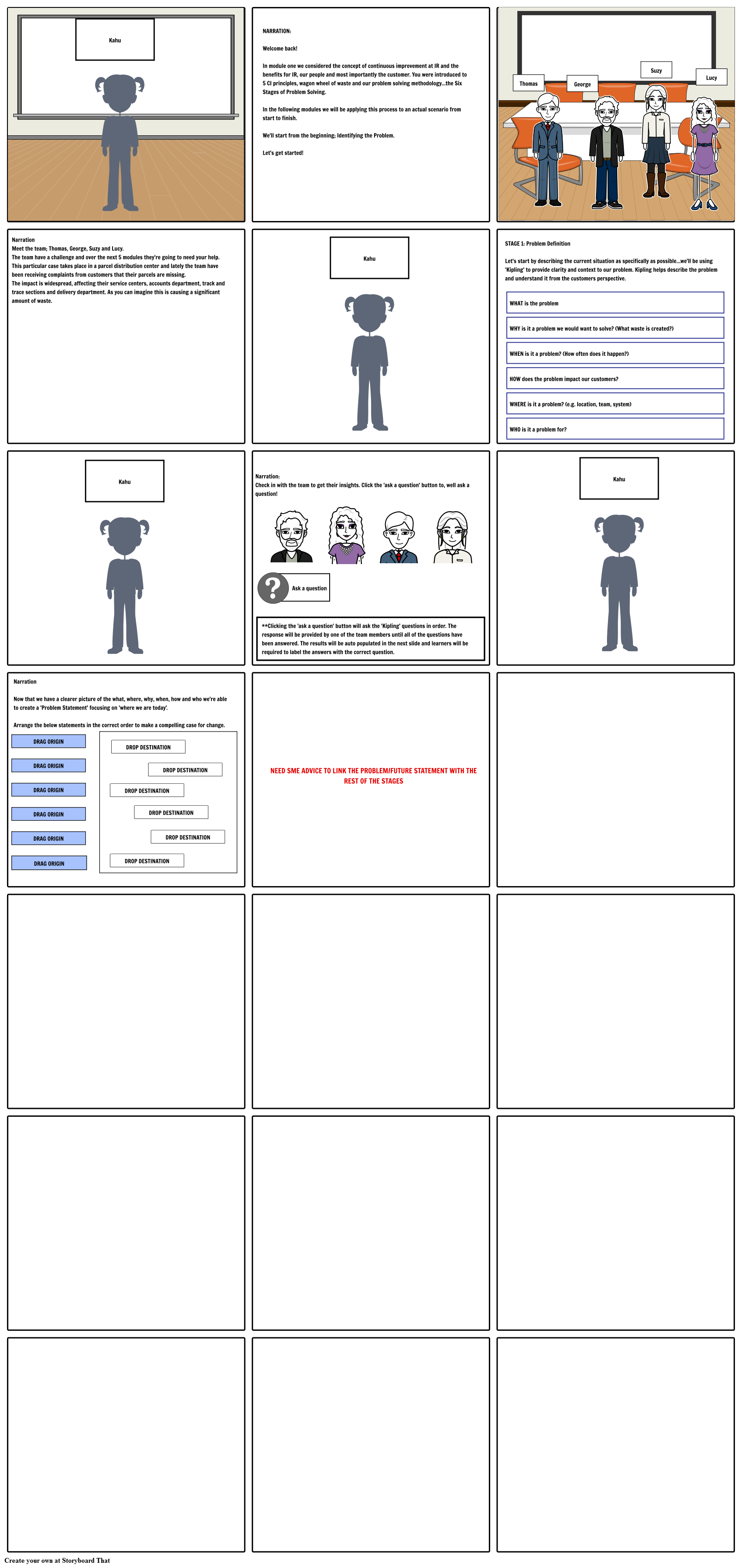 Module 2 Stage 1 Problem Definition Storyboard