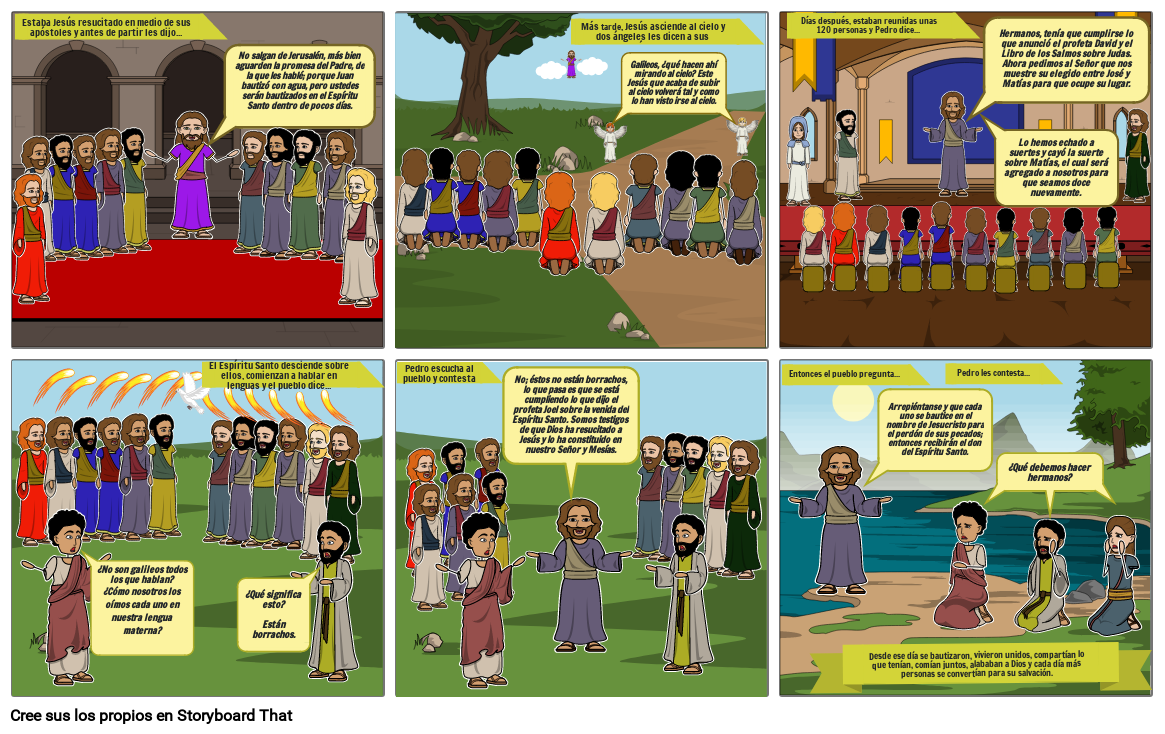 San Pablo Storyboard by 93222789