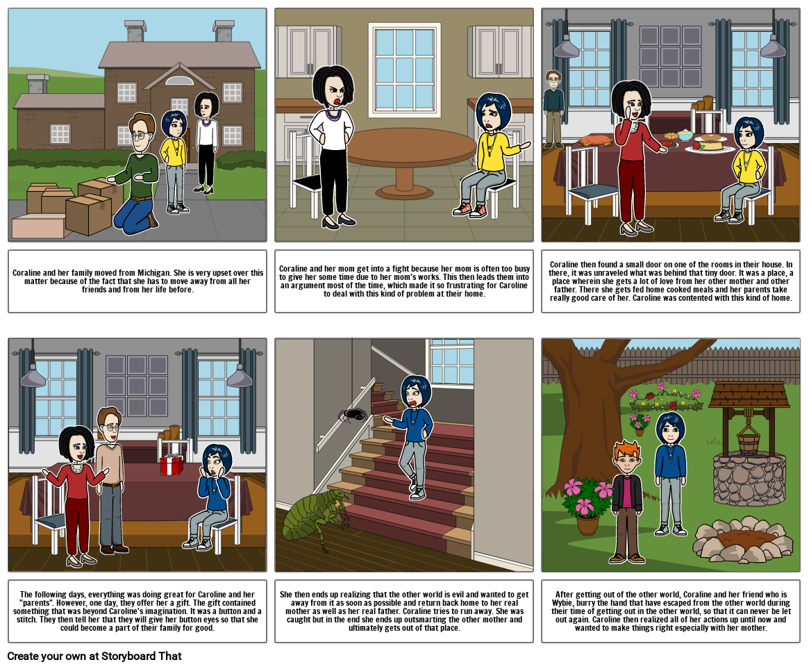 Caroline Storyboard by 932ece60