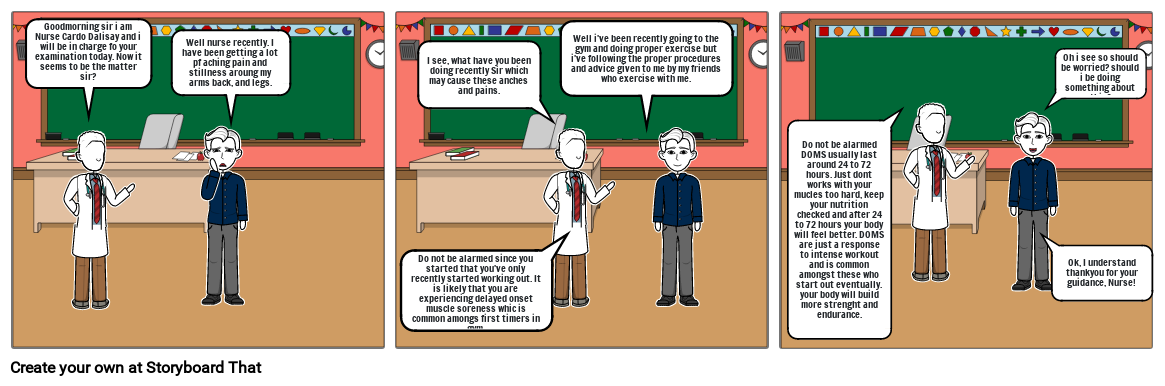 Comic Strip Storyboard por 9370d79e