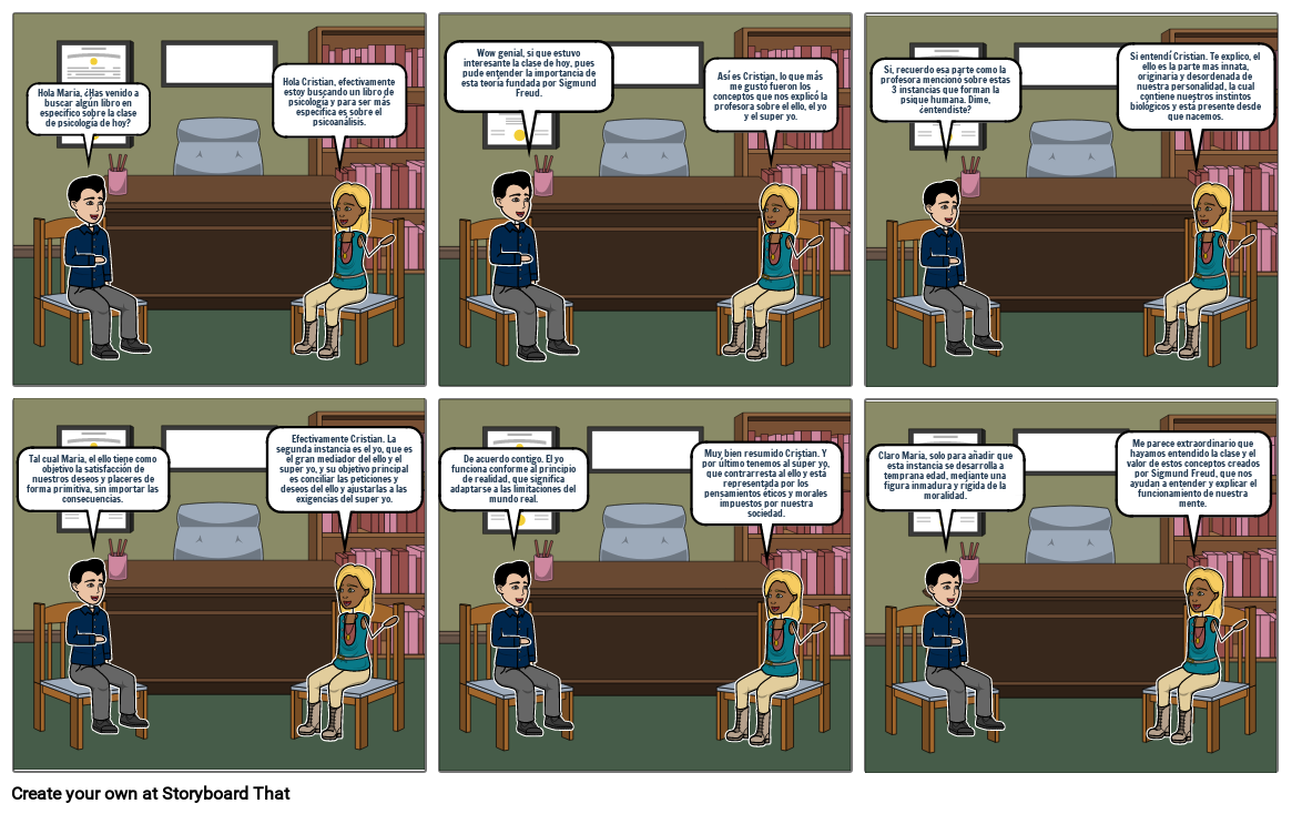 Ello, Yo y Super yo Storyboard por 9399b80a