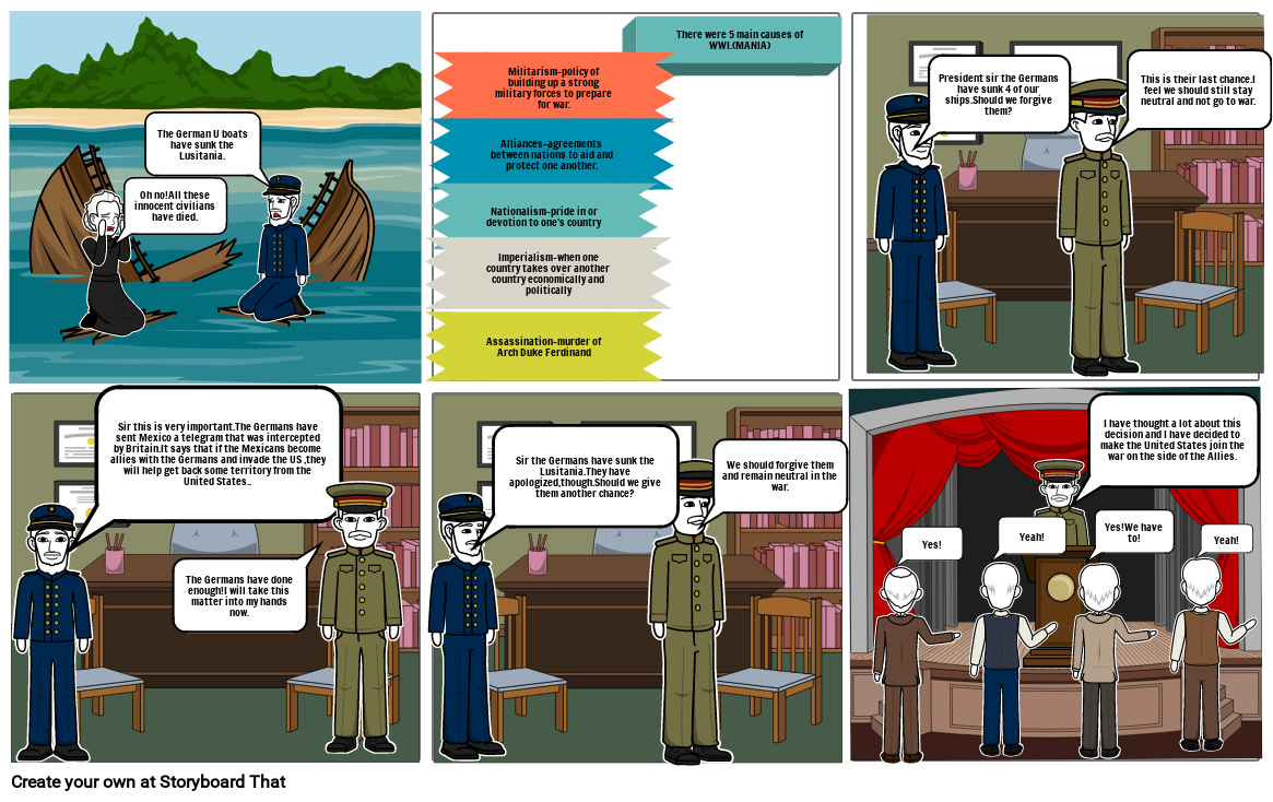 War2 Storyboard por 9459994b
