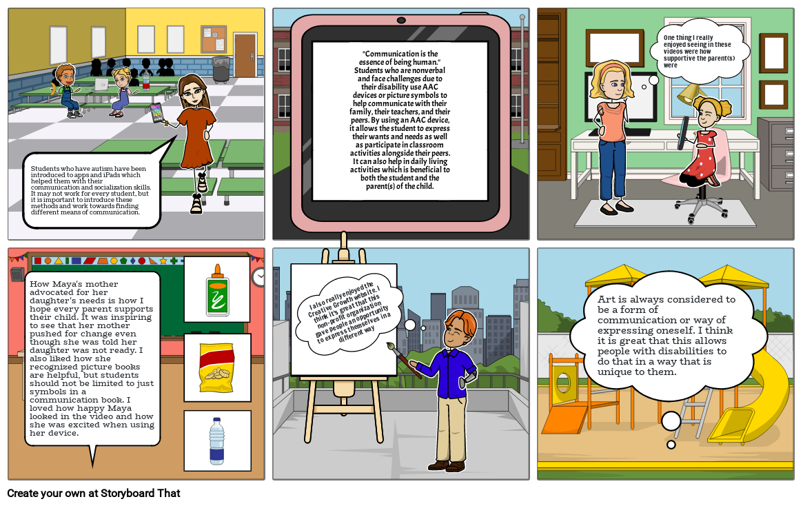 Communication Storyboard por 94c8fff2