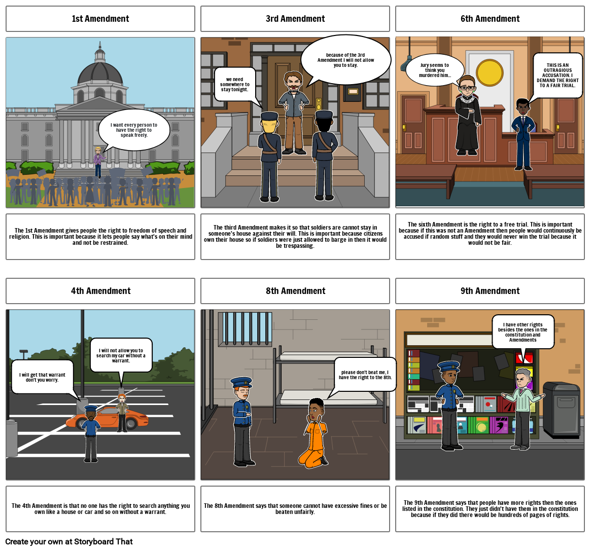 Consitution Storyboard by 959b3c11