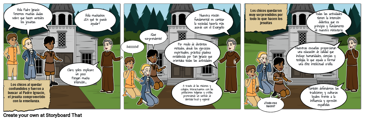 jesuitas Storyboard por 95f3faad