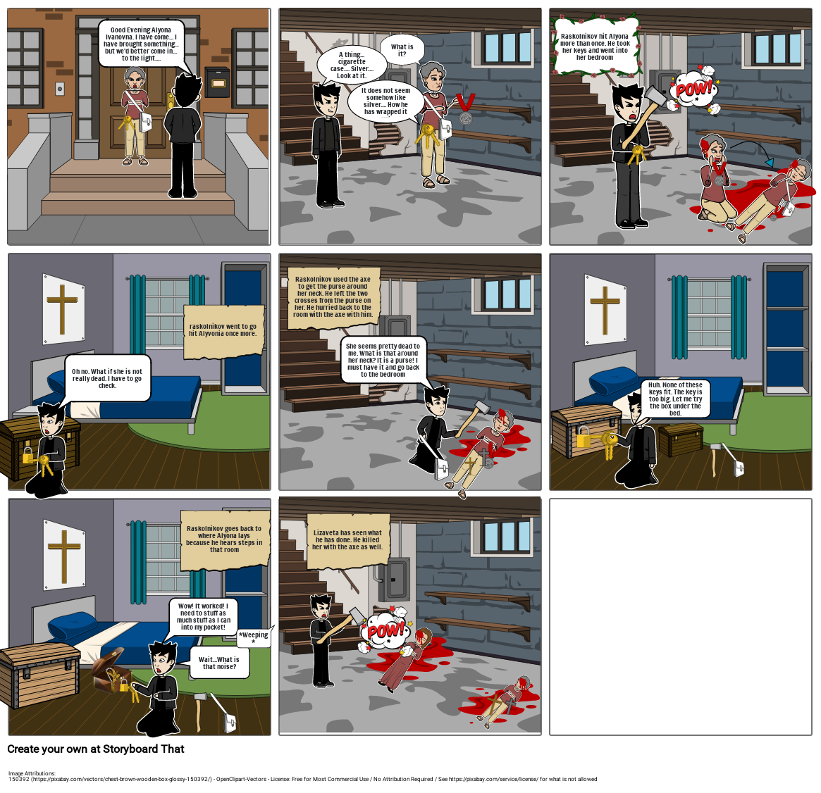 Crime And Punishment Storyboard By 961783e6