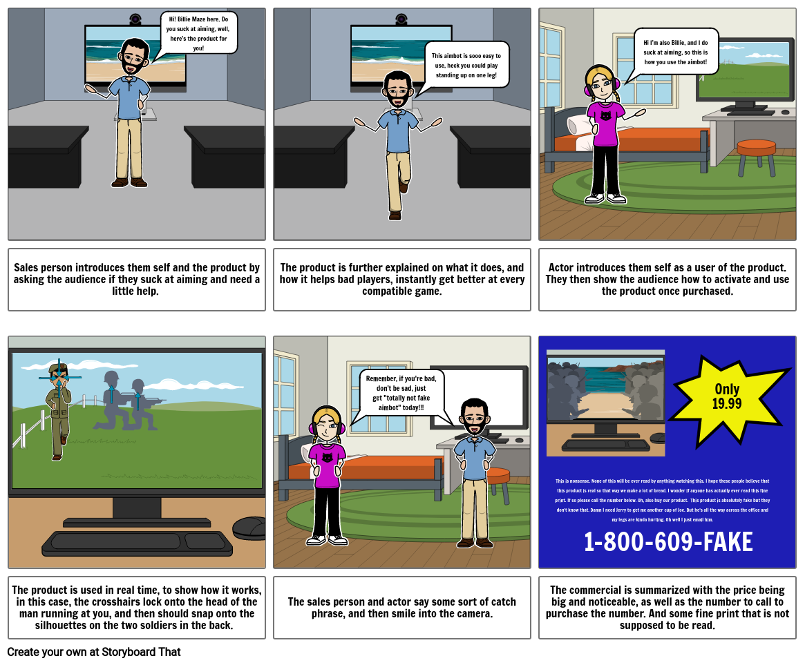 Alonzo Torres - Storyboard for Proposal Storyboard