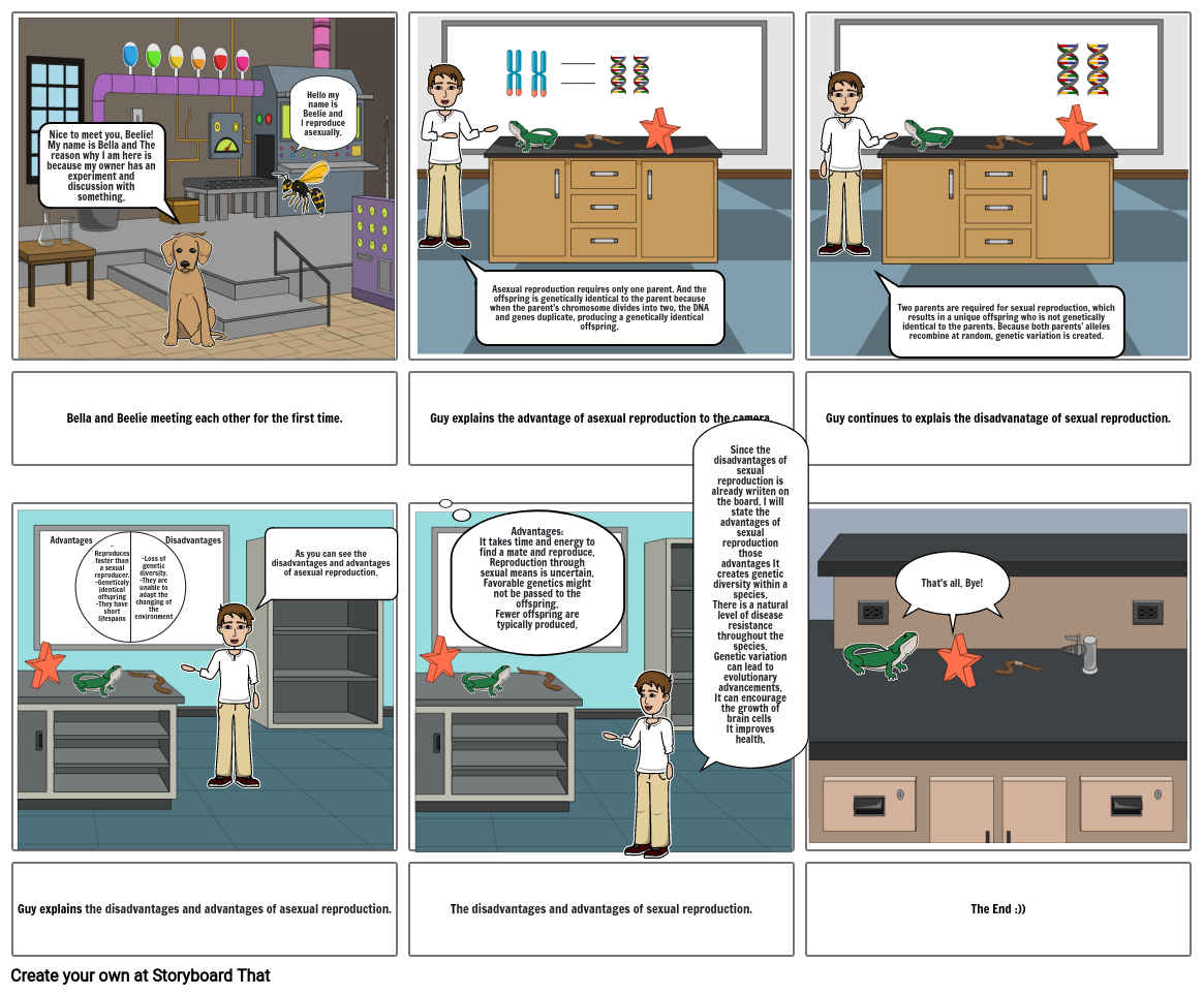Science Comic Strip Storyboard Tarafından 964325d2