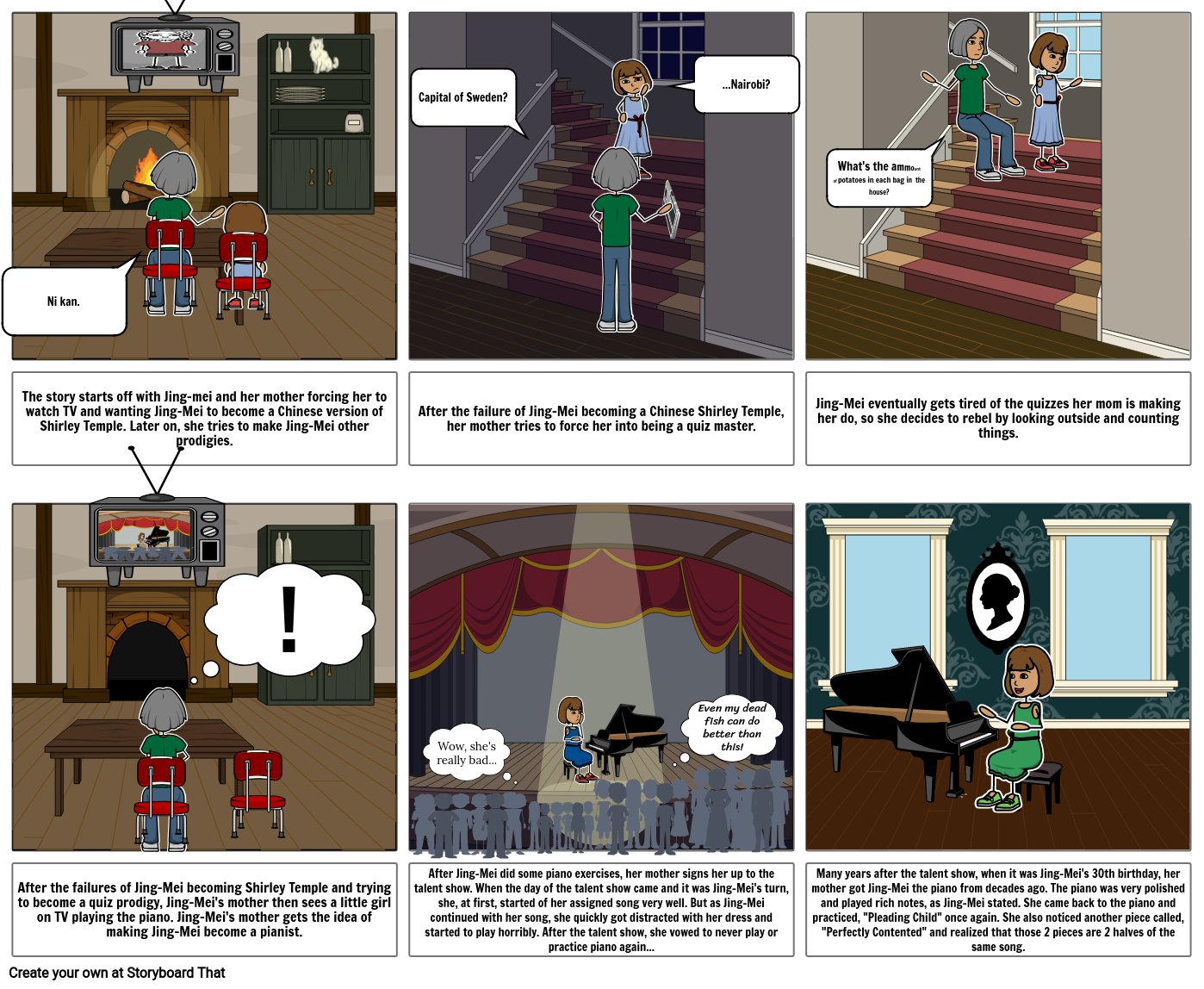 Two Kinds - Comic Storyboard por 9673c818