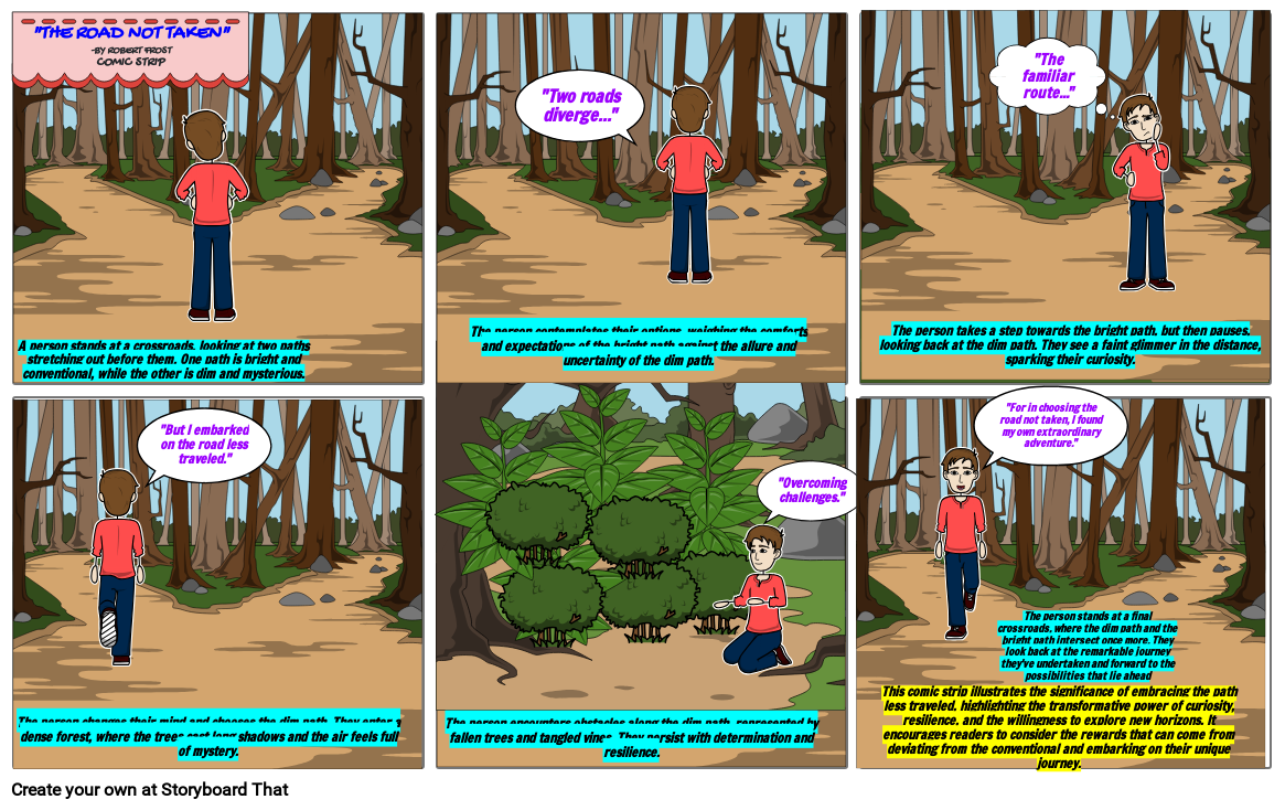 The road man Storyboard by 96cab5d5