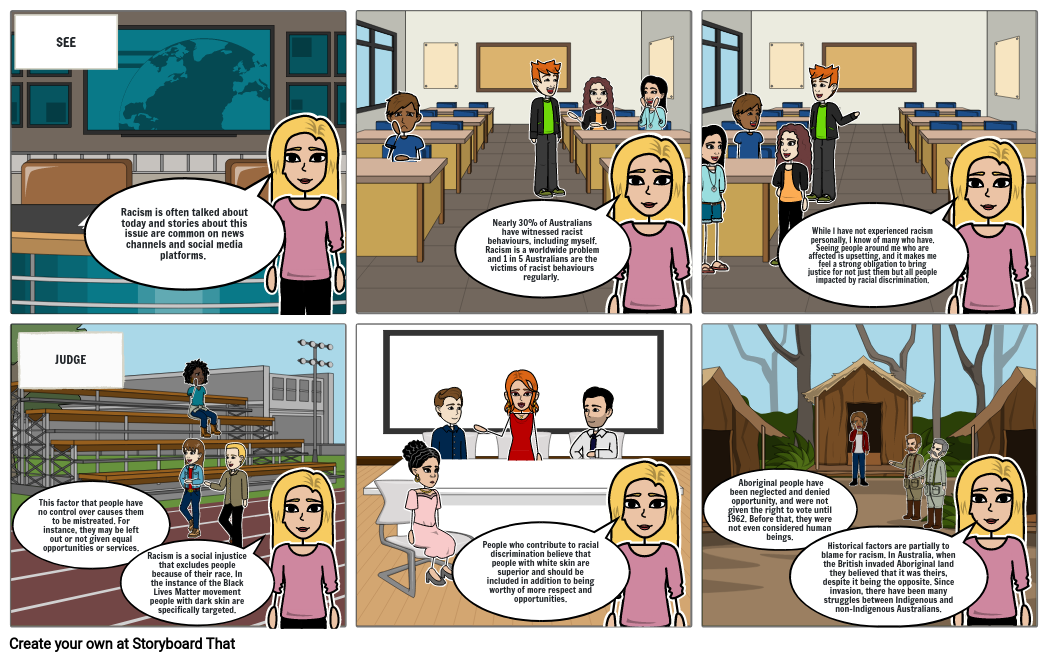 Religion Assessment Task Storyboard por 9700260b