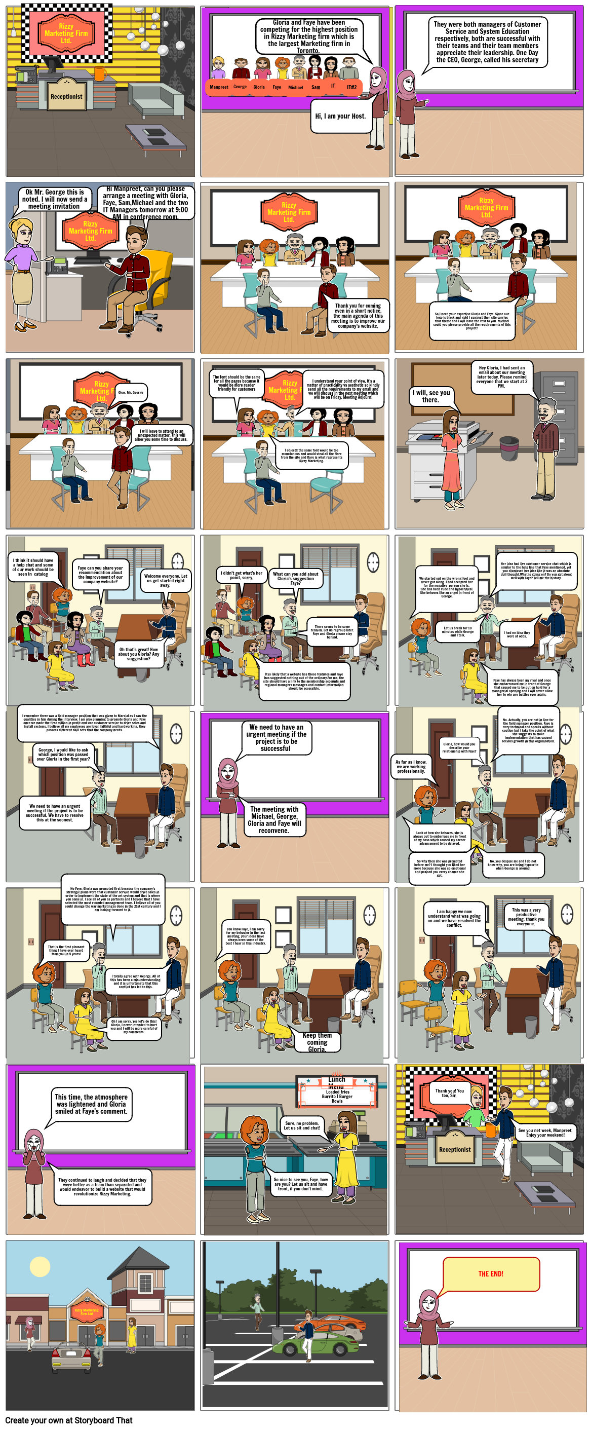 eBook Comic Book Storyboard by 974a0a3a