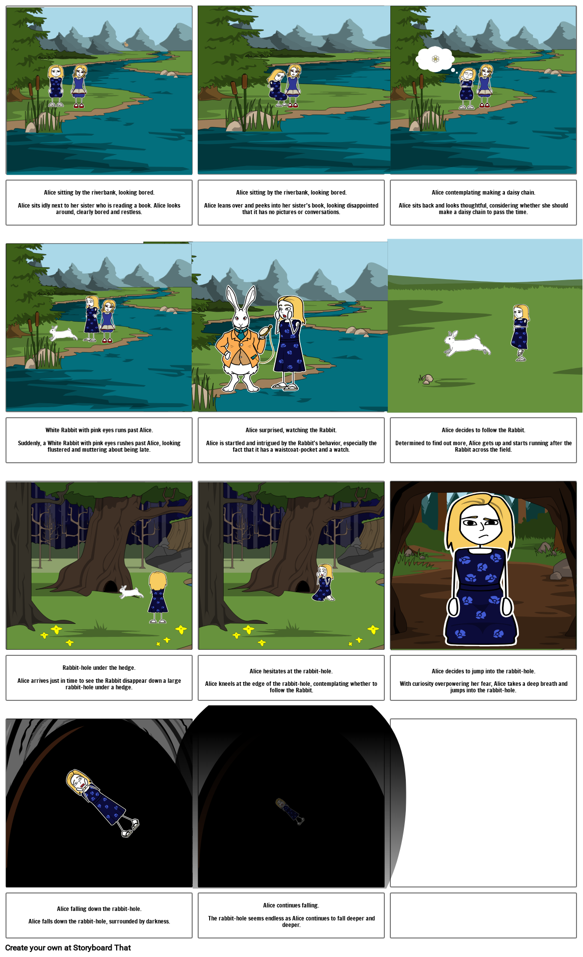 alice Storyboard por 97696ed3