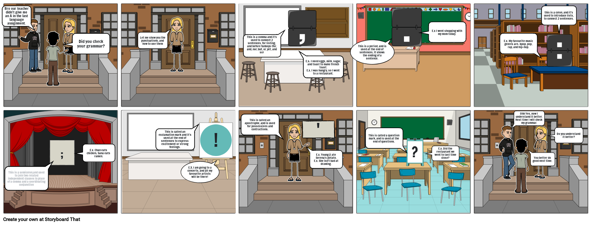 school Storyboard par 9777cc60