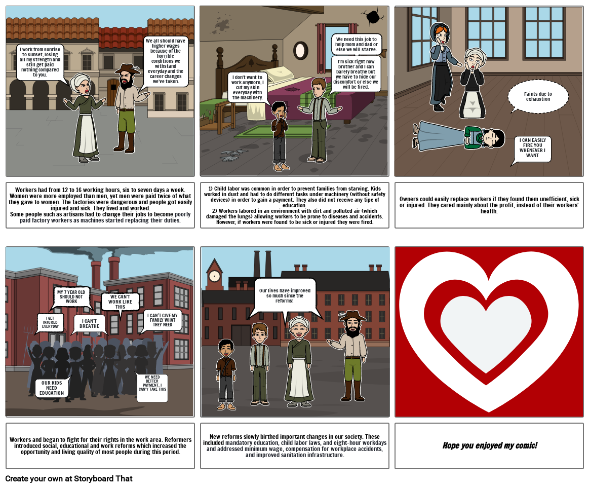 Industrial rev Storyboard por 9827c2ad
