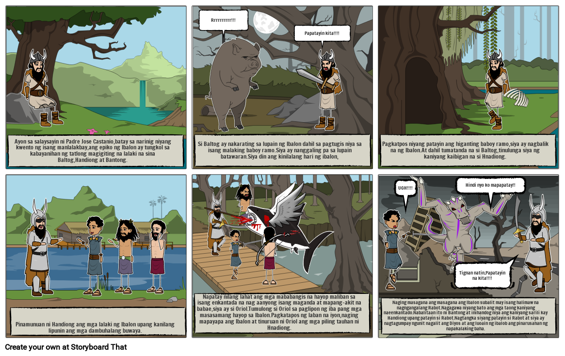 comics ibalon Storyboard by 988d8183