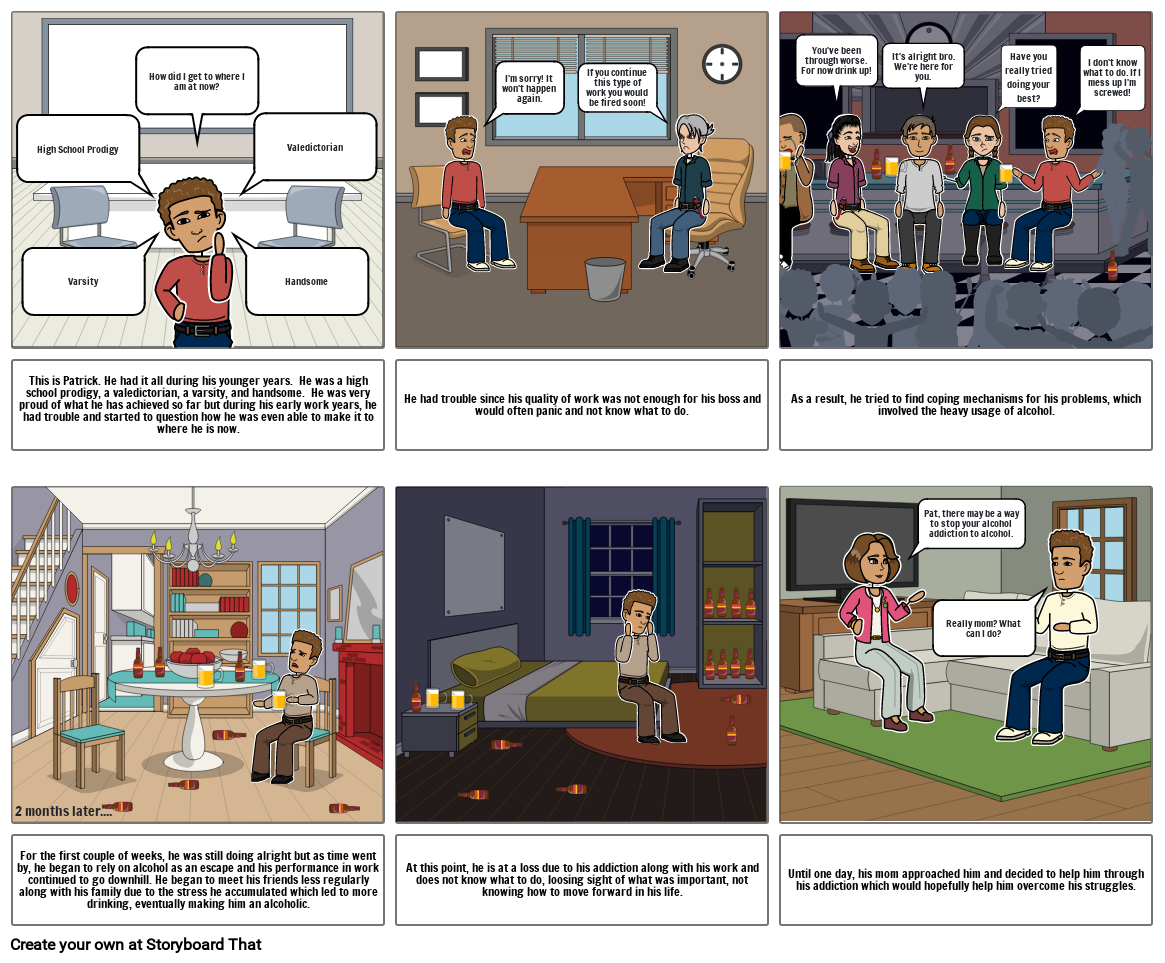 Alcohol Storyboard Storyboard by 993a8873