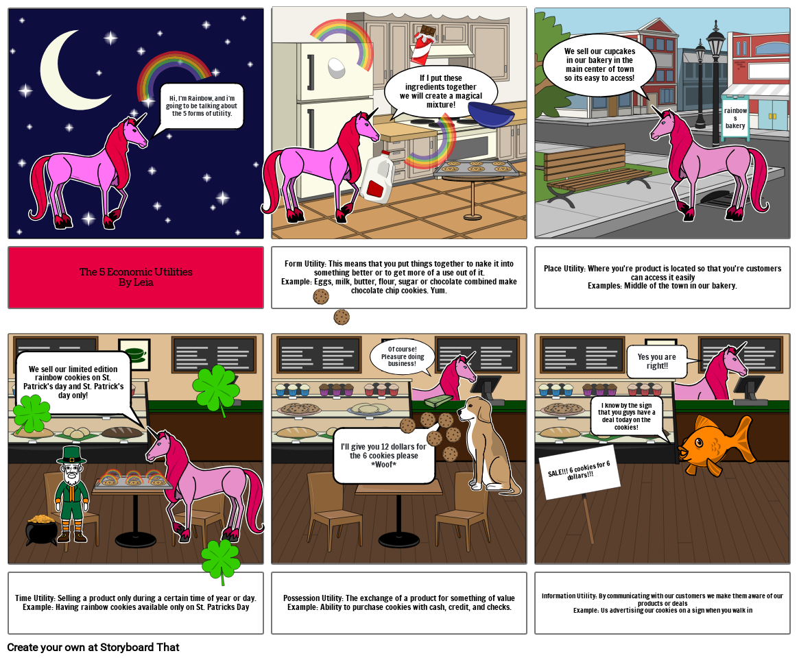 5 Forms of Utility Storyboard por 993e404e