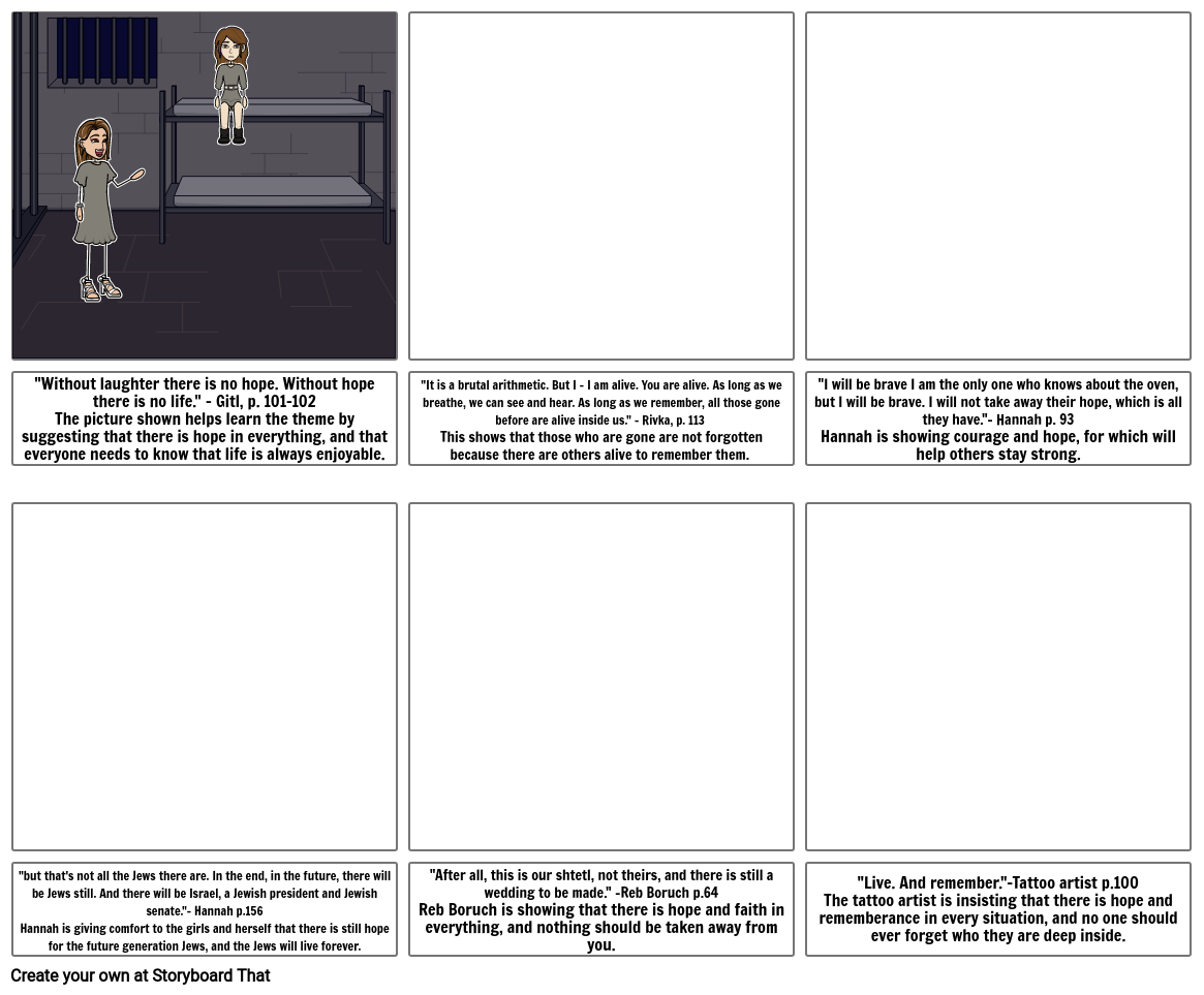 Devils Arithmetic graphic Novel Storyboard por 994ac9d4