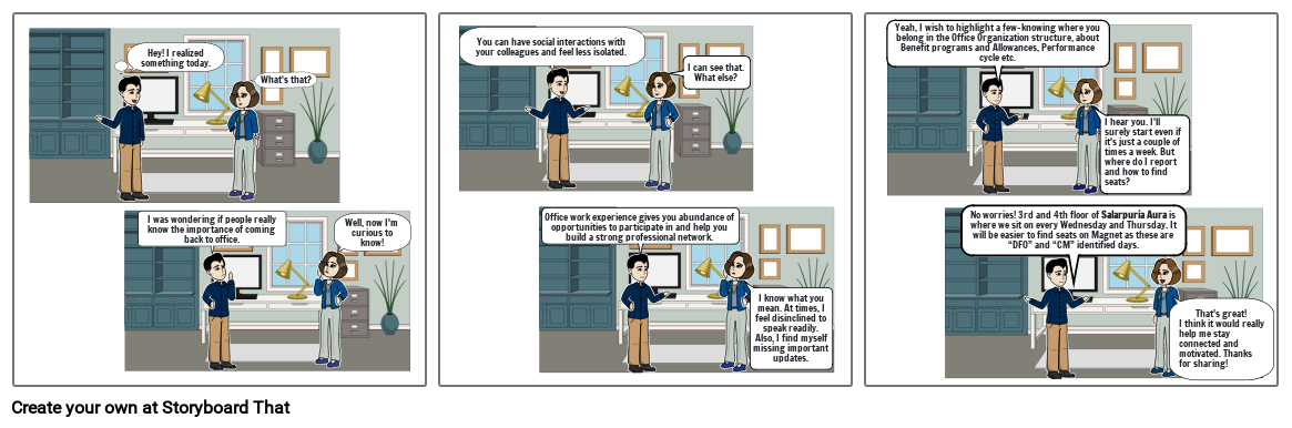 Back to Office Storyboard por 9992f0cc