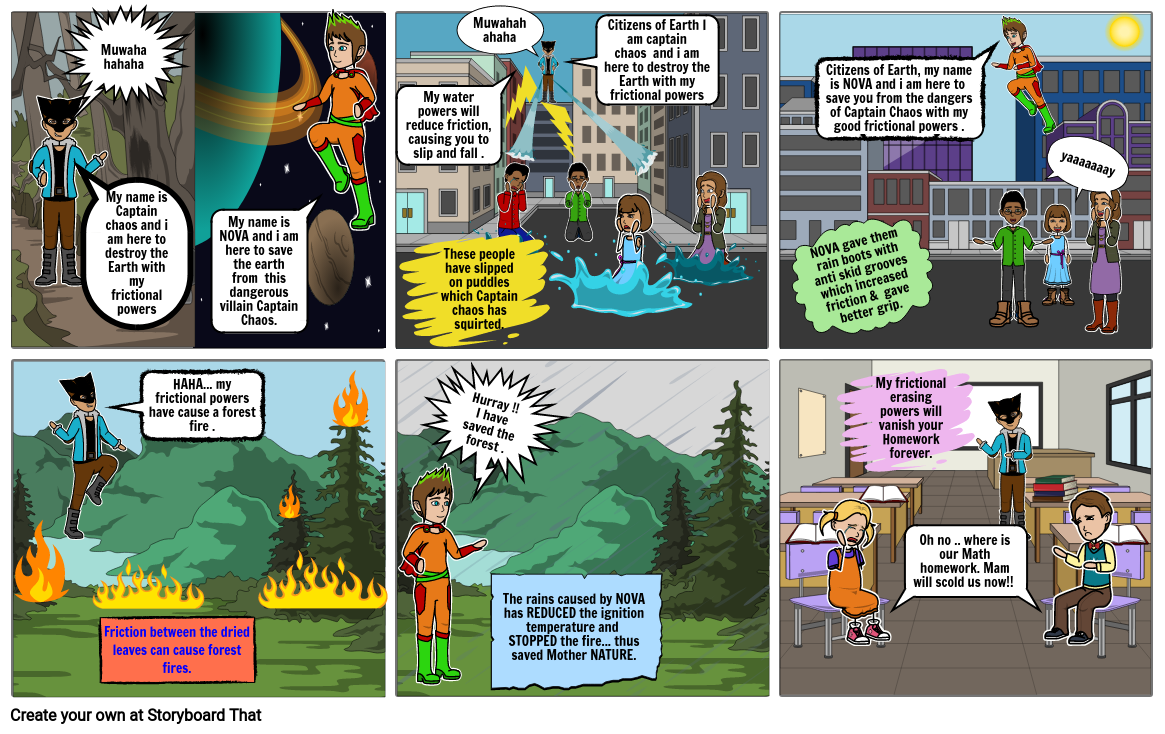 hero or villain science project Storyboard by 999a7957