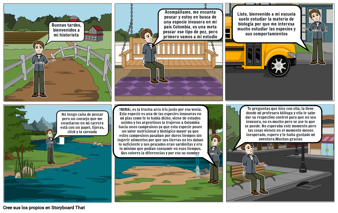 Historieta, Joseph David Henao Burbano Storyboard