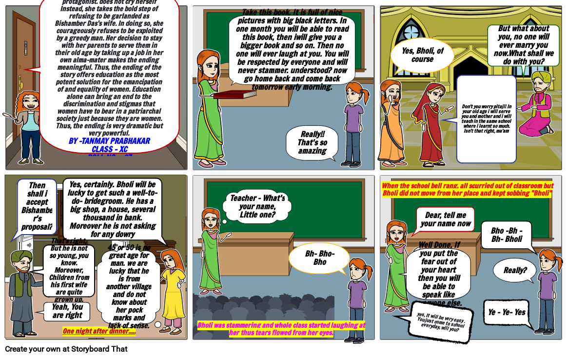 BHOLI Storyboard por 9abf02e4