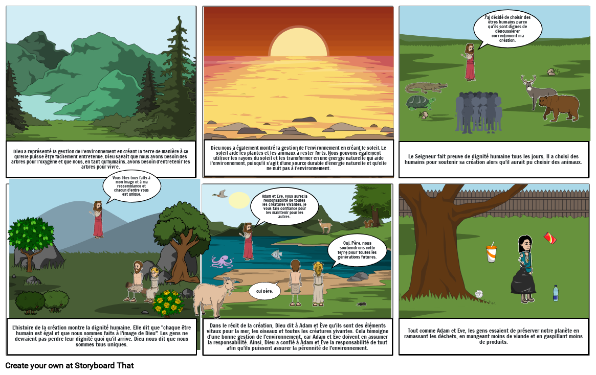 religion project Storyboard by 9b2b450d