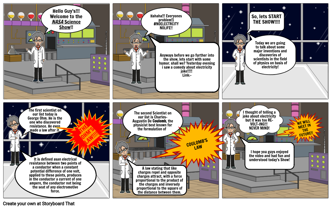 Electricity! Storyboard by 9b4dc15f