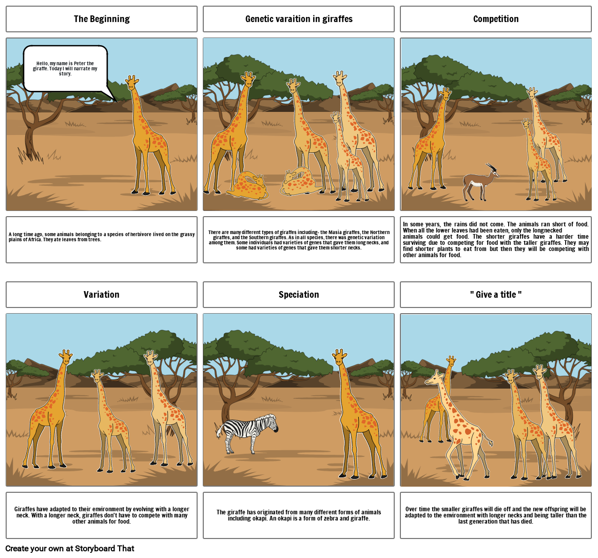 An imaginary story Storyboard by 9bb381b6