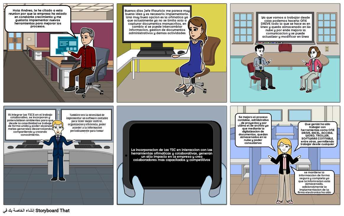 TICS Storyboard por 9be293d3