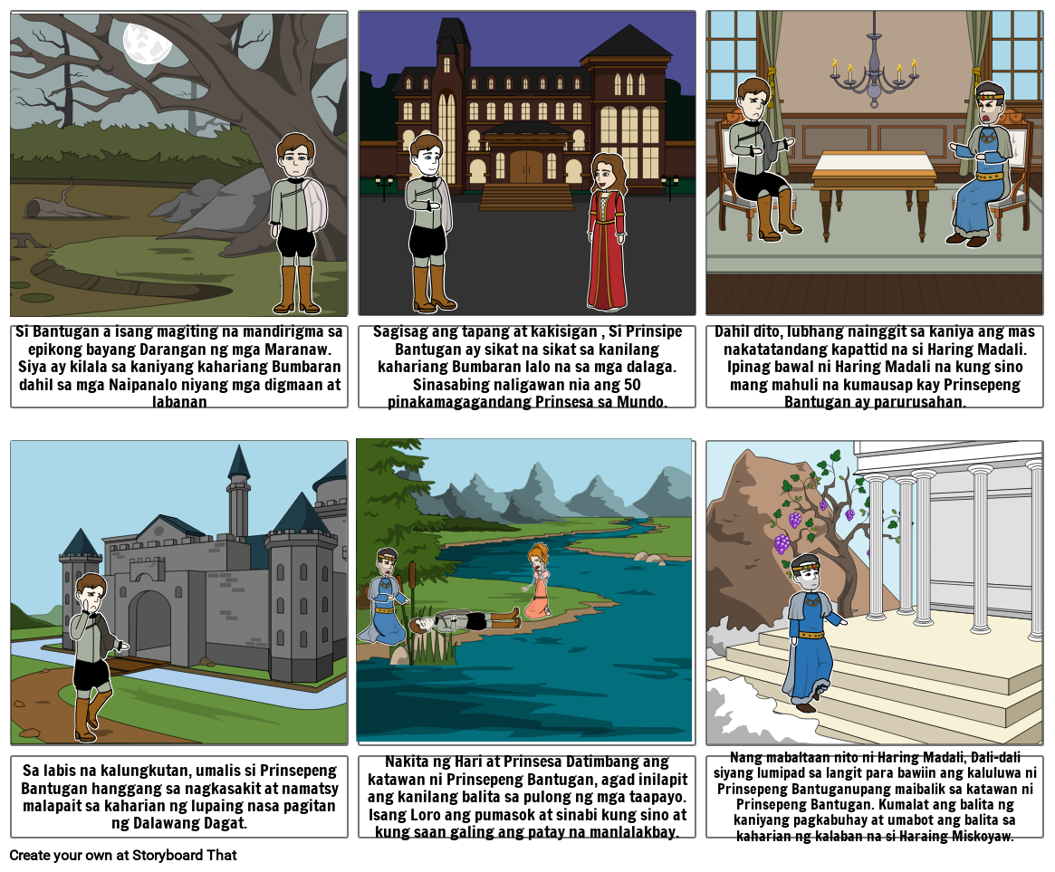 Bantugan Storyboard por 9c4555bc
