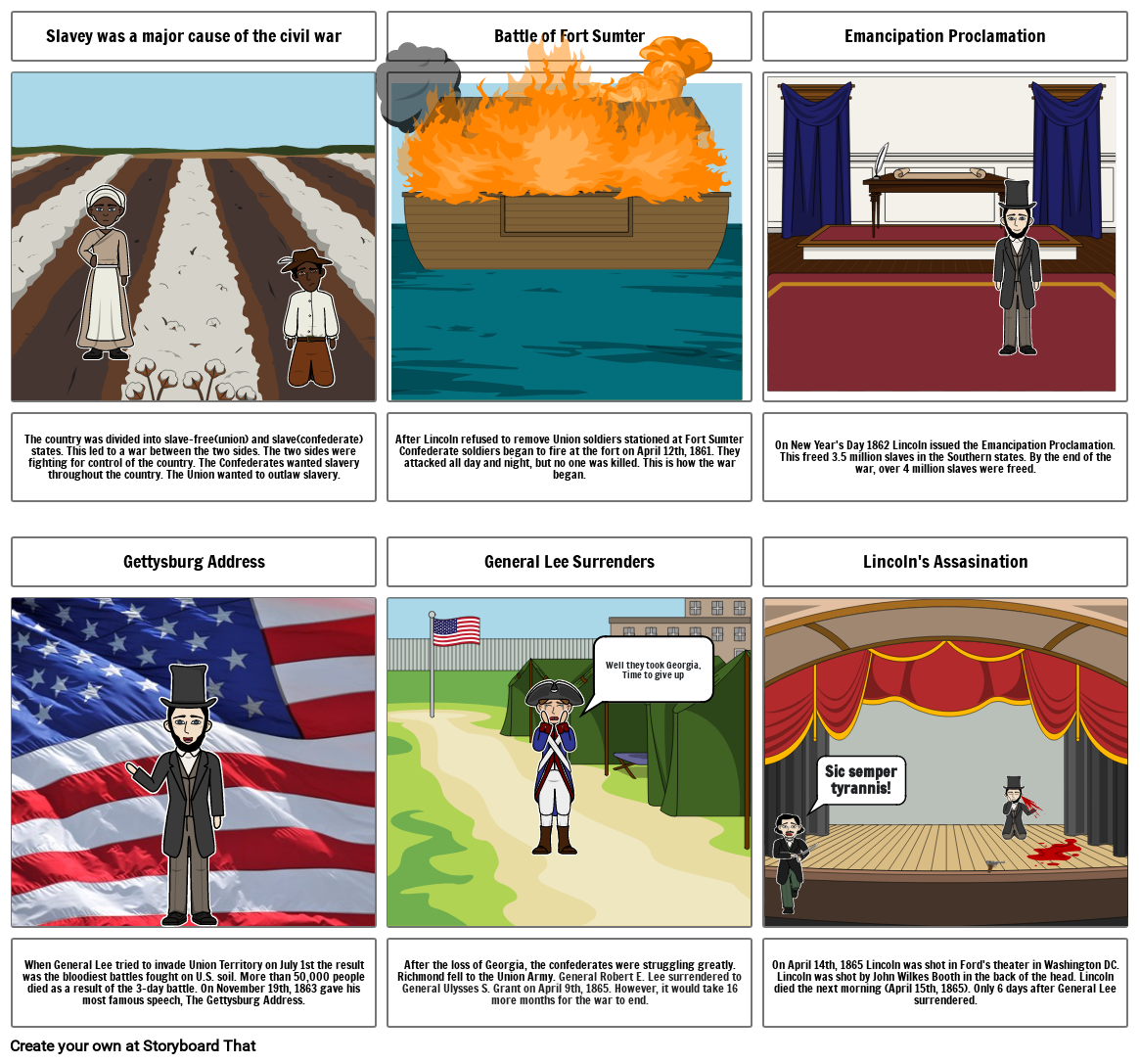 Civil War Storyboard By 9c786845 Civil War Storyboard By 9c786845
