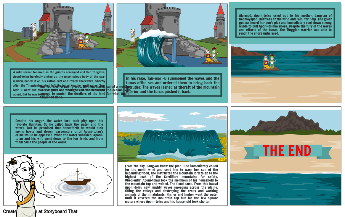 The Great Flood Storyboard por 9d1a7dc0