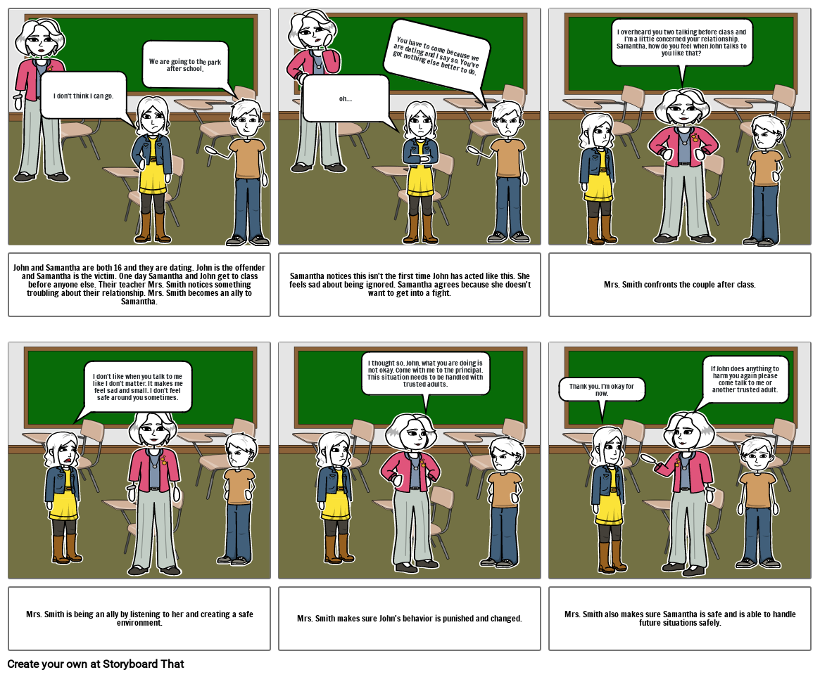 Effective Communication-Parker Storyboard by 9d4e7d1d