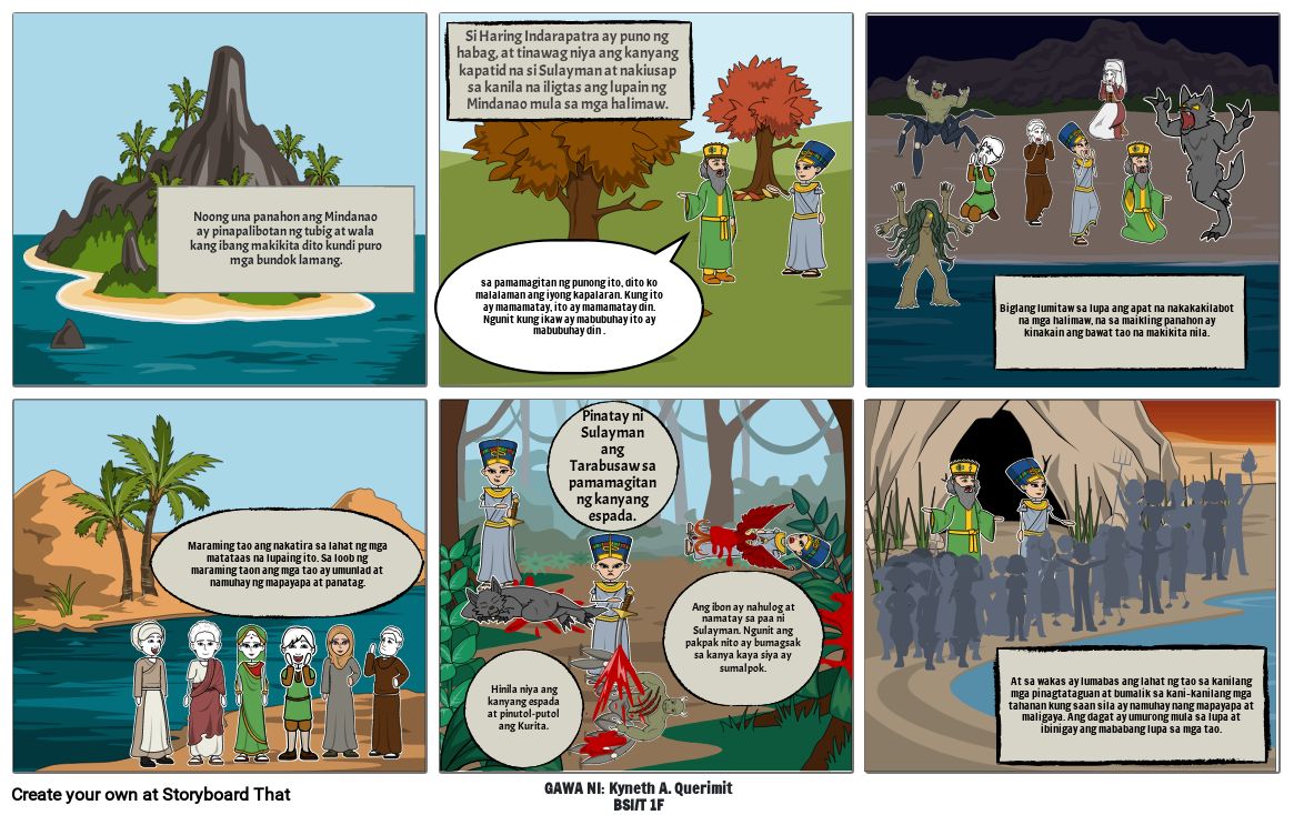 INDARAPATRA Storyboard por 9d89afac